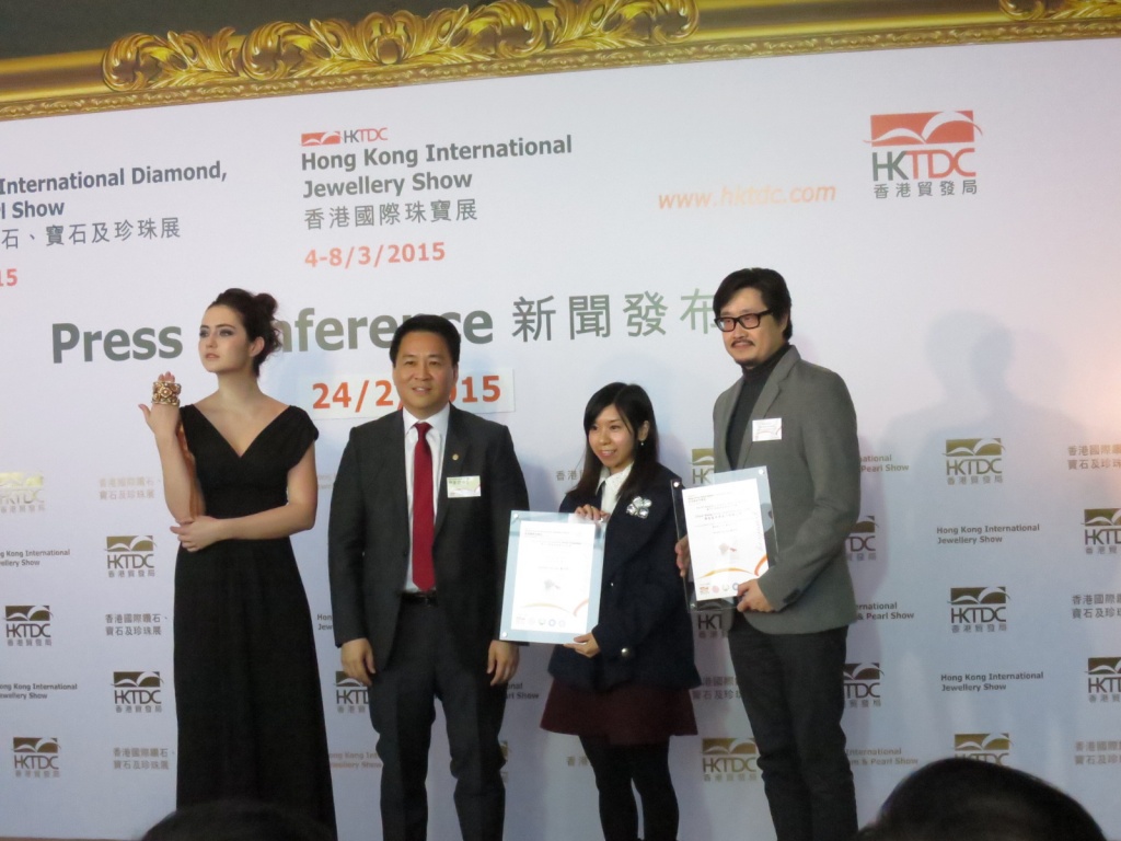 Chairman Dr. Adam Lau attended March Jewellery Show Press Conference as ...