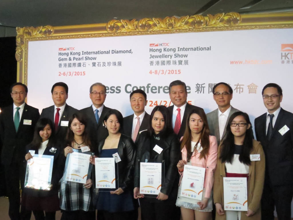 Chairman Dr. Adam Lau attended March Jewellery Show Press Conference as ...